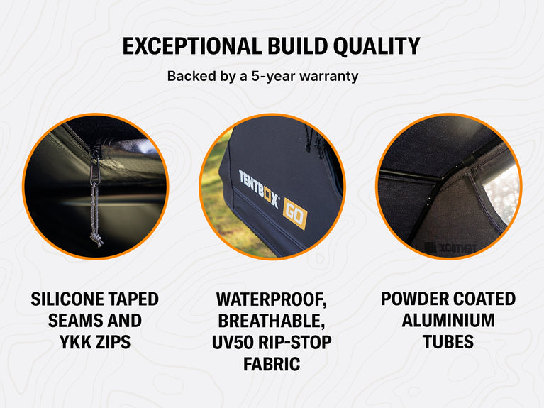 TentBox GO - The lightweight, stripped-back roof tent